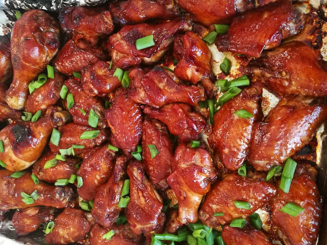 Honey Soy Ginger Chicken Wings – Olive Us Oils